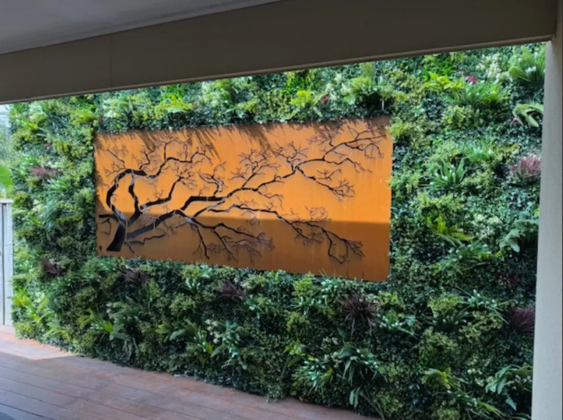 How to Use Artificial Green Walls to DIY a Backyard for Instant Impact